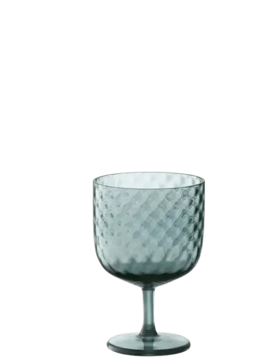 Dapple Wine Glass Water set of 2 - Blue – ashop.ae