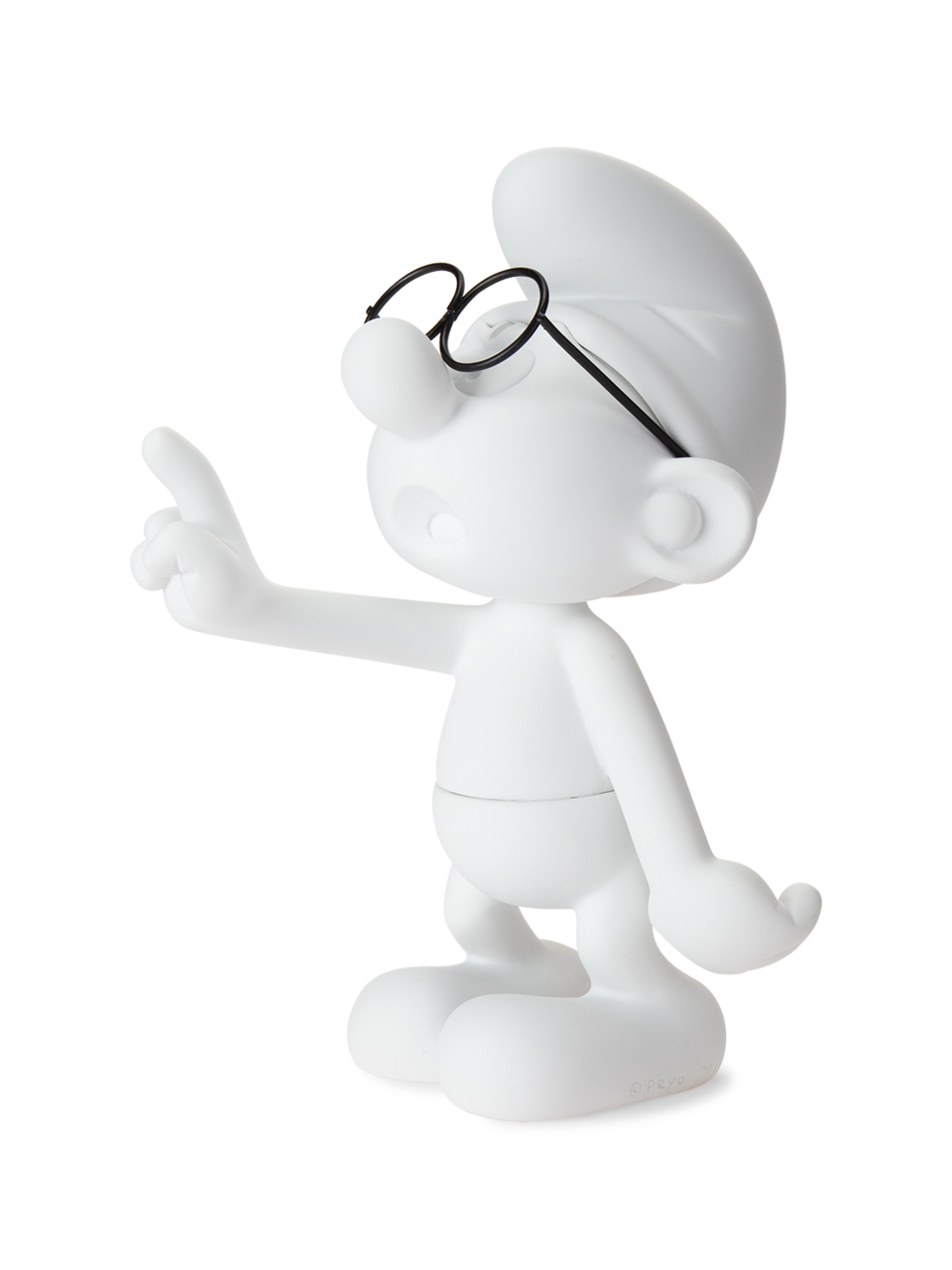 Smurf Brain Figurine Matt White – ashop.ae